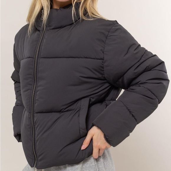 Jackets & Coats | Cozyquilted Back Drawstring Puffer Jacket | Poshmark